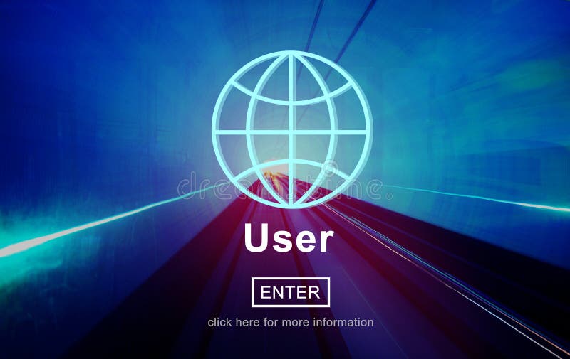 User Customer Connection System Information Concept Stock Photo - Image ...