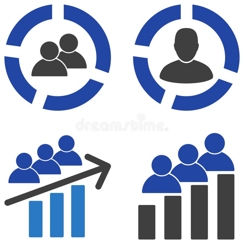 User Diagram Icon. this Isolated Flat Symbol Uses Modern Corporation ...
