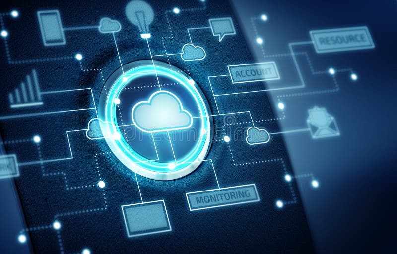 User digital display stock image. Image of concept, render - 92582091