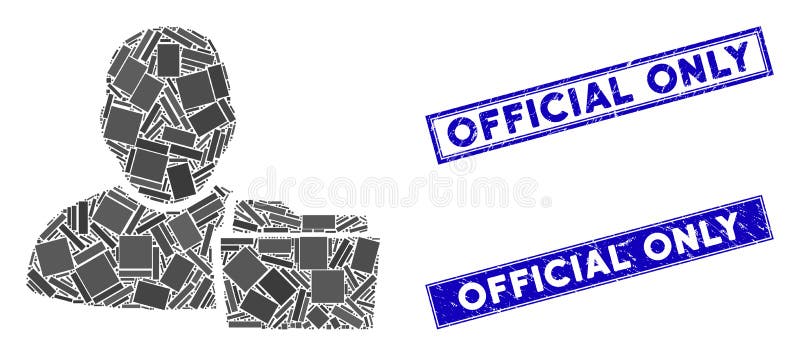 User Document Folder Mosaic and Grunge Rectangle Official only ...