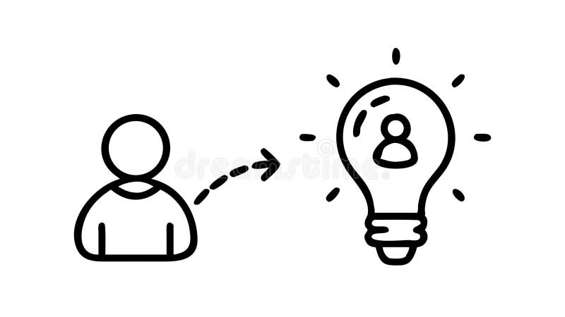 User Driven Idea, People Focused Innovation, Vector Design Generative ...