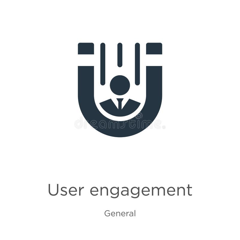 Engagement Icon Vector. Trendy Flat Engagement Icon from Jewelry ...