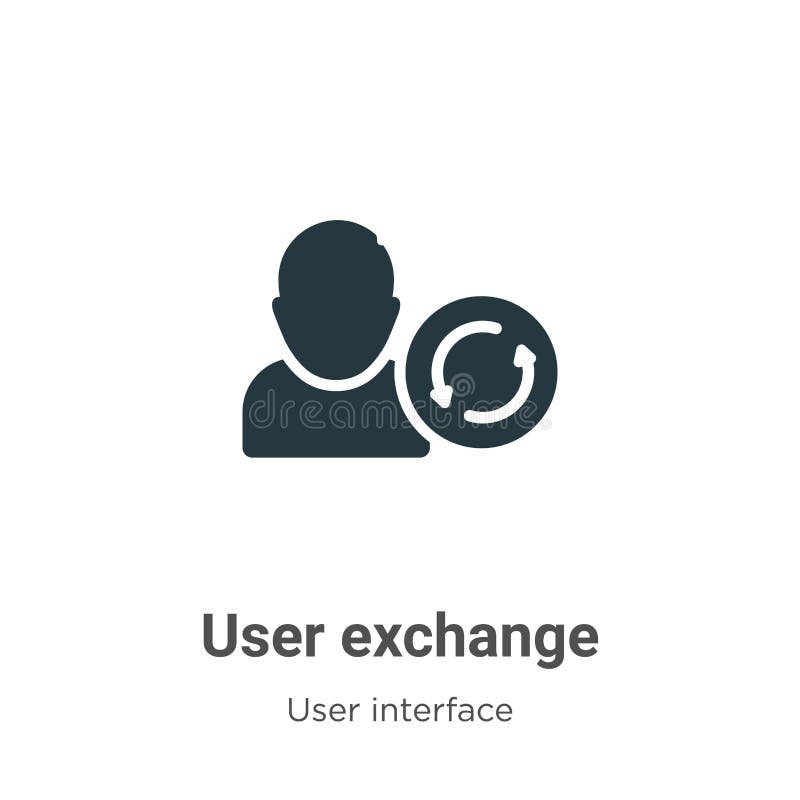 User Exchange Symbol Icon in Filled, Thin Line, Outline and Stroke ...