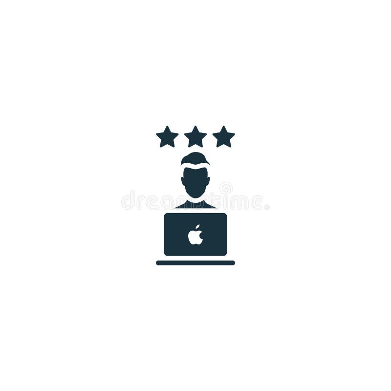 User Experience Icon. Monochrome Simple User Behavior Icon for ...