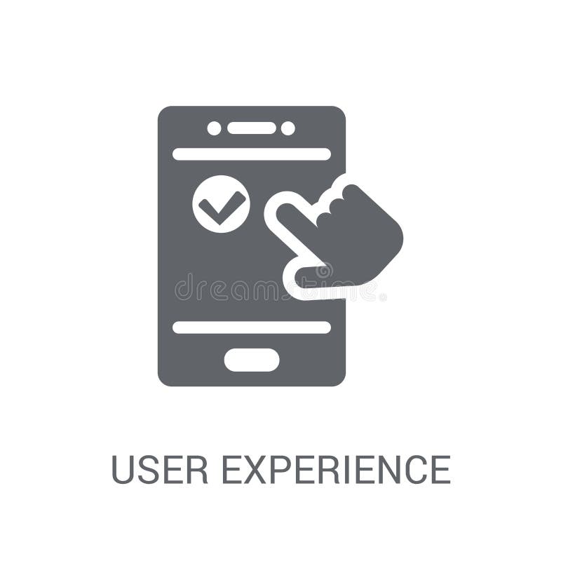 User Experience Icon. Trendy User Experience Logo Concept on White ...