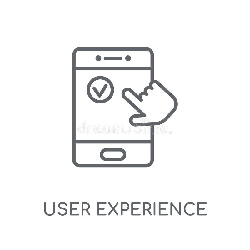 User Experience Icon. Trendy User Experience Logo Concept on White ...