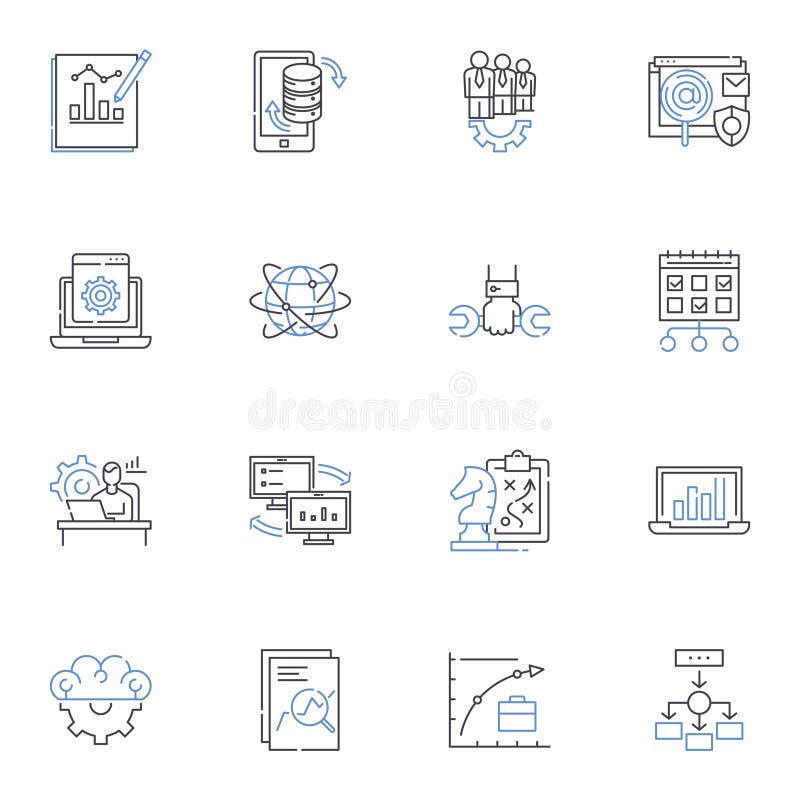 User Experience Line Icons Collection. Intuitive, Navigation ...