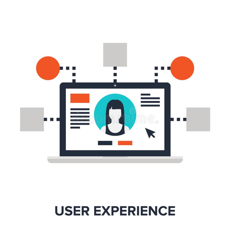 User Experience Vector Illustration Concept Stock Vector - Illustration ...