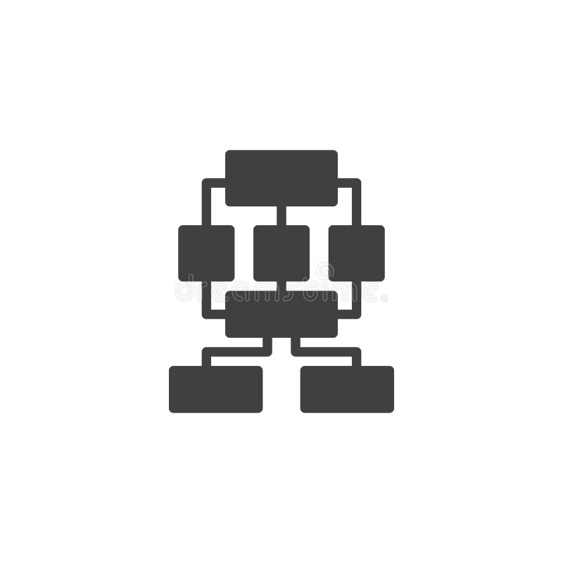 User Flow Visualization Concept. Flat Vector Illustration Stock Vector ...