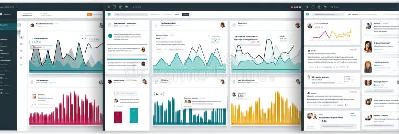 User-friendly AI Dashboard Showcasing Chat Flows, Statistics, and ...