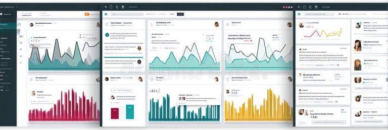 User-friendly AI Dashboard Showcasing Chat Flows, Statistics, and ...