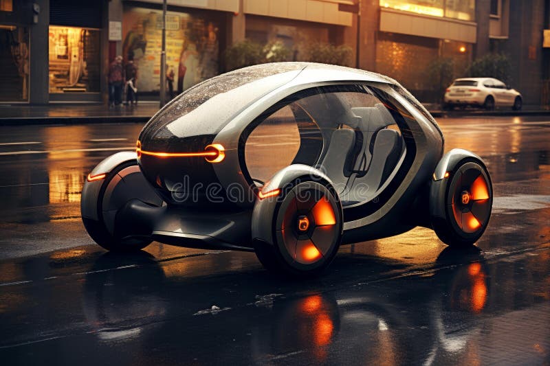 User-friendly Modern Smart Car Dashboard. Generate Ai Stock ...