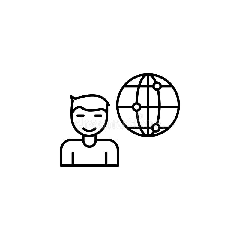 User, Global, Network Icon. Element of Technology Icon for Mobile ...