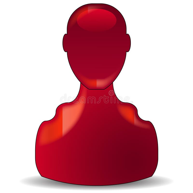 User icon stock vector. Illustration of software, website - 10856496