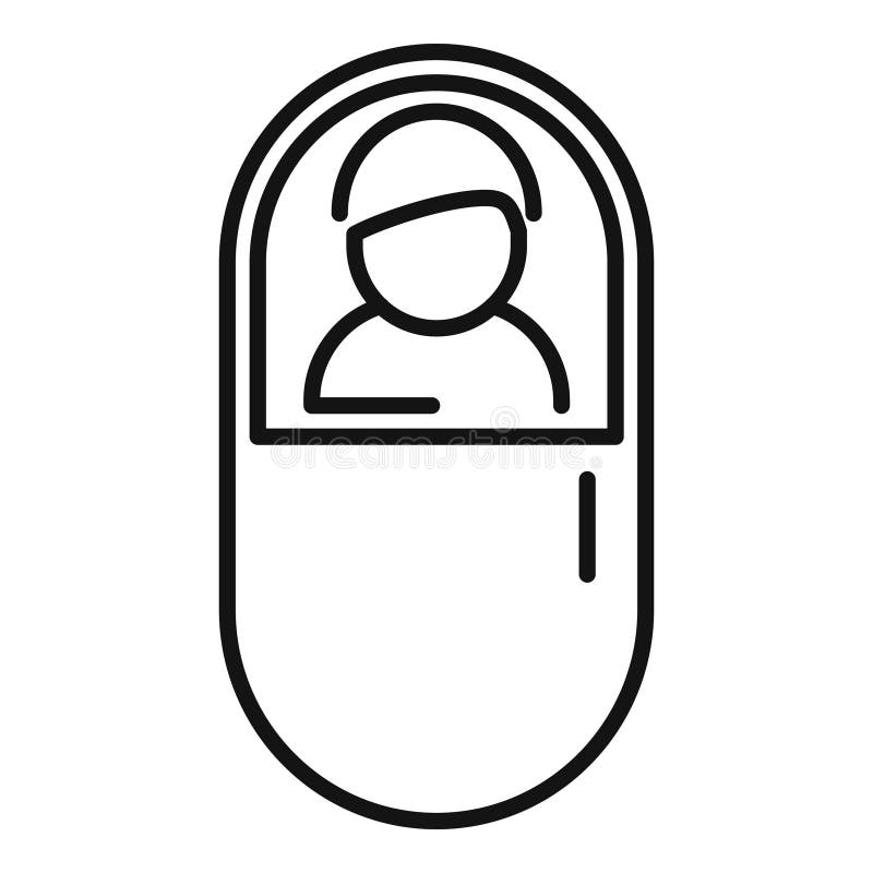 User Icon in Capsule Design Stock Vector - Illustration of icon ...