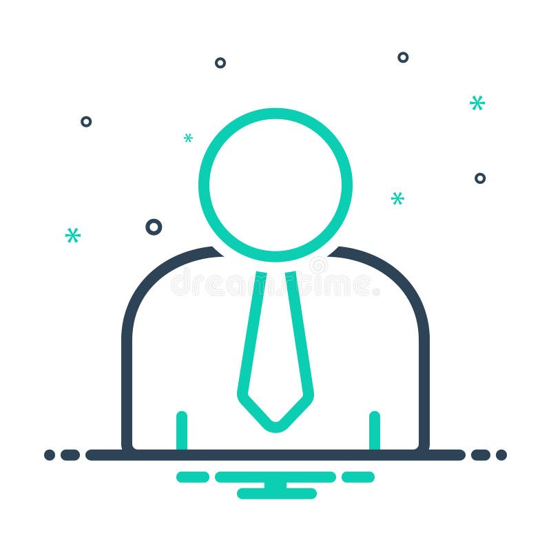 Mix Icon for User, Customer and Clientele Stock Vector - Illustration ...