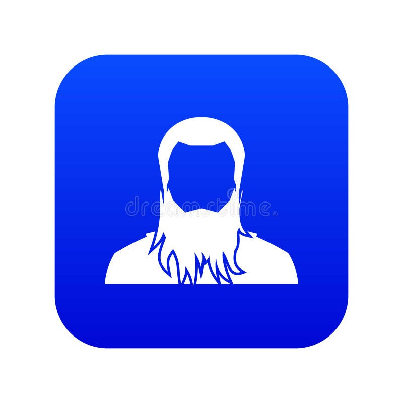 User icon digital blue stock vector. Illustration of leadership - 138348351