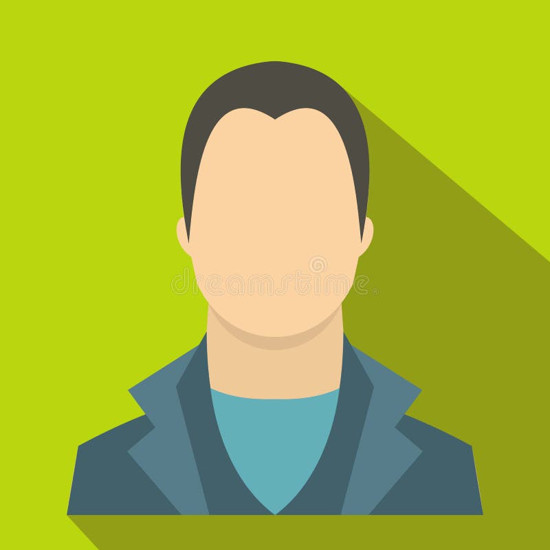 User icon, flat style stock vector. Illustration of people - 80479933