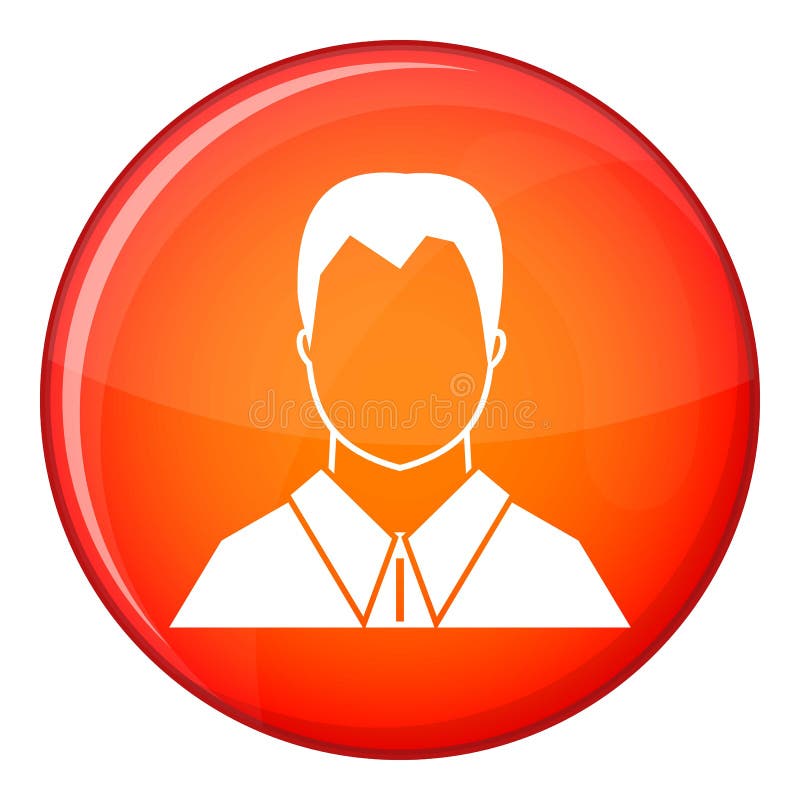 User icon, flat style stock vector. Illustration of flat - 82757849