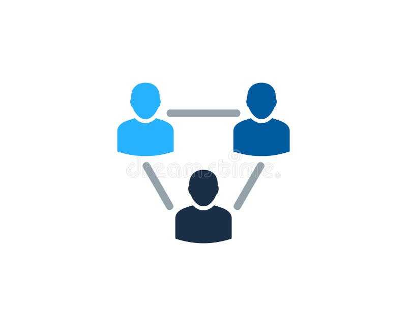 User Icon Logo Design Element Stock Vector - Illustration of element ...