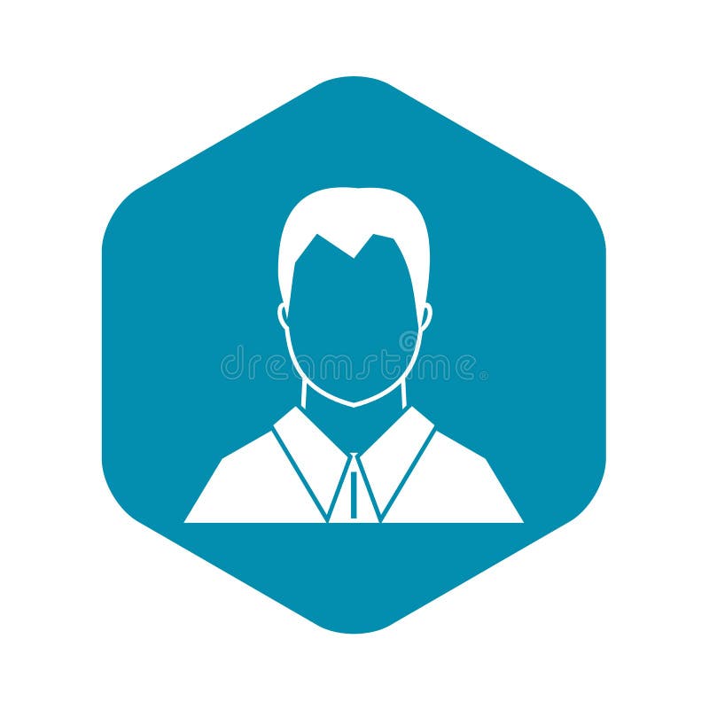 User icon, simple style stock vector. Illustration of enunciation ...