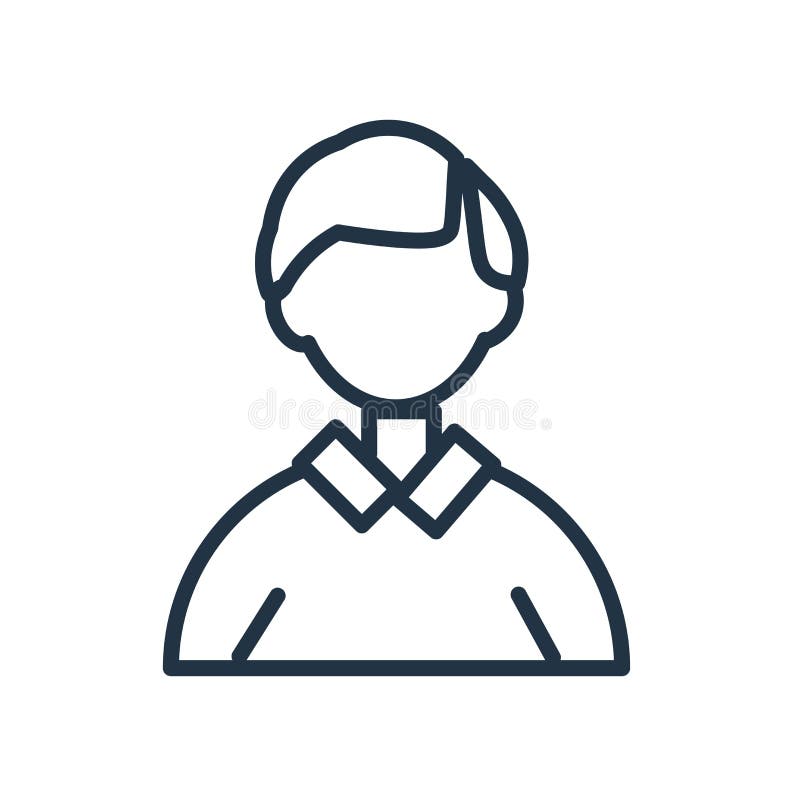 User Icon Vector Sign and Symbol Isolated on White Background, User ...