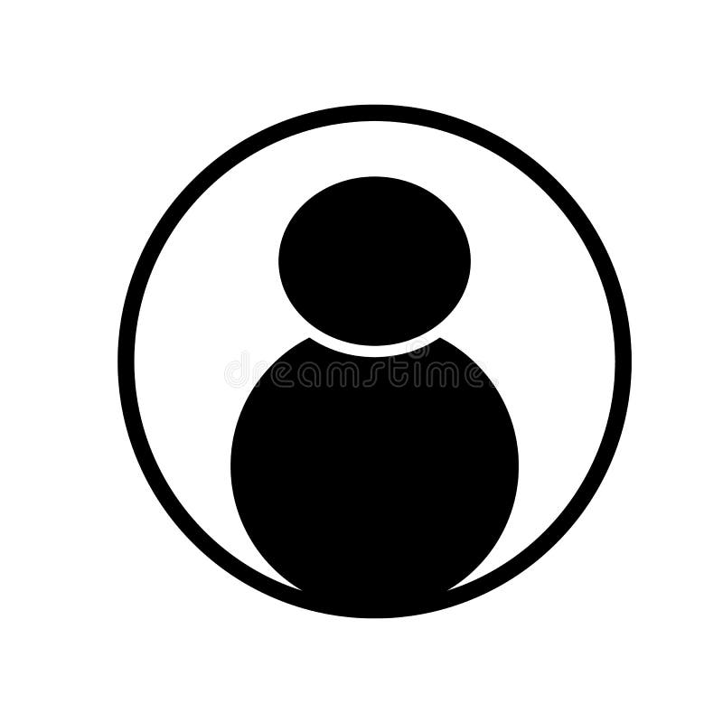 User Login or Authenticate Icon on White Background. User Protection ...