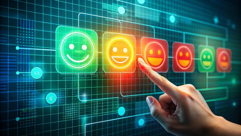 User Interacting with Customer Satisfaction Survey Using Digital ...