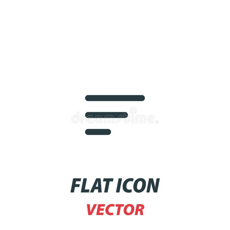 User Interface Adjust Filter Icon in a Flat Style. Vector Illustration ...