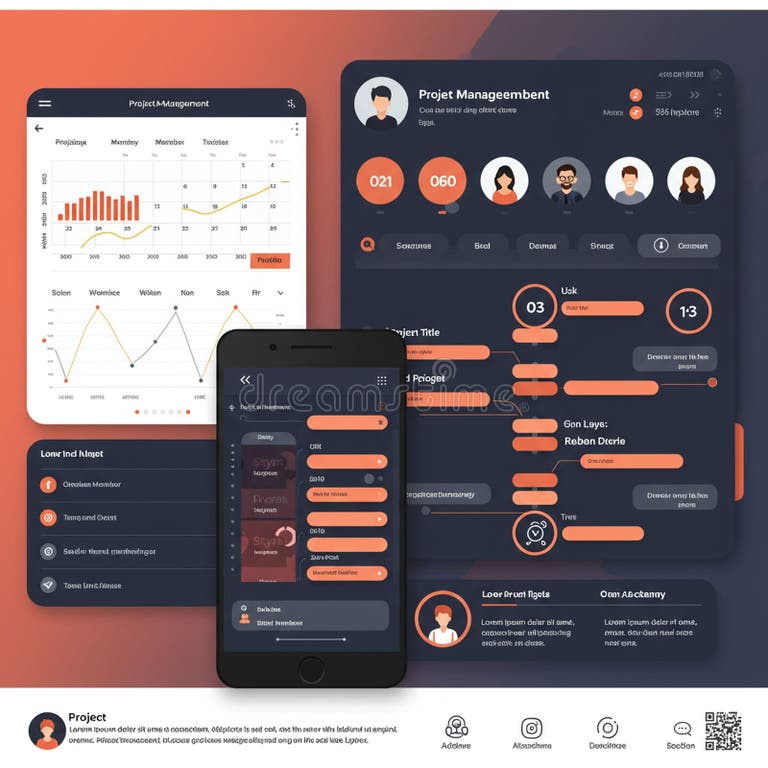 Project Management App Logo Stock Illustrations – 2,627 Project ...