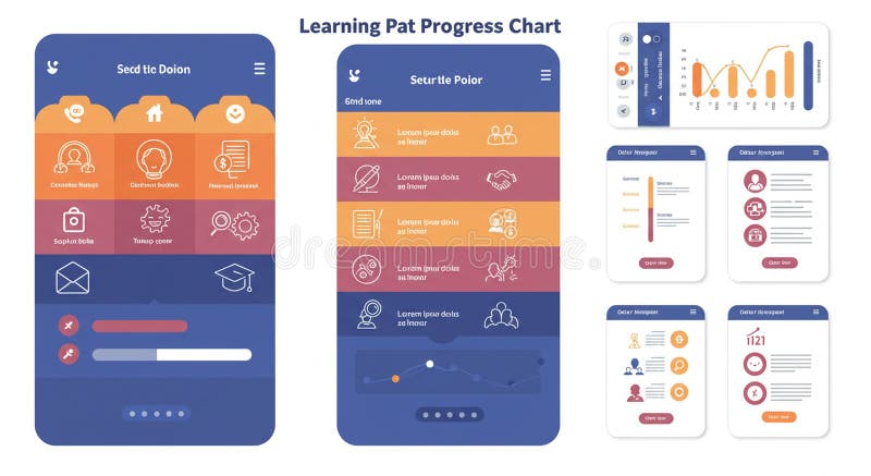 Learning User Interface Design Stock Illustrations – 12,986 Learning ...