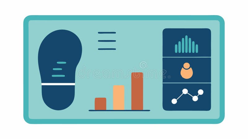 Step Count Foot Pressure Distribution Stock Illustrations – 1 Step ...
