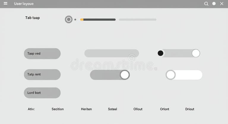 Top Navigation Bar Stock Illustrations – 624 Top Navigation Bar Stock ...