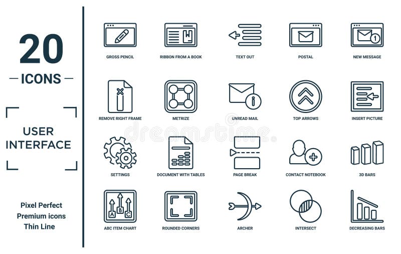 Web Settings, Decreasing Graph and Prescription Drugs Icons Set. Vector Stock Vector ...