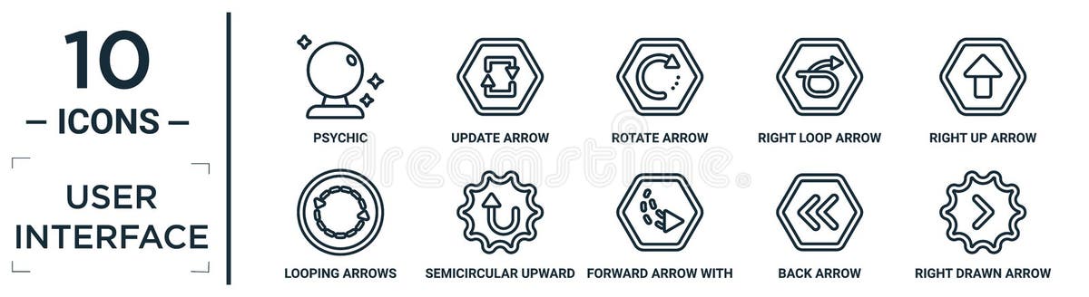 Psychic Rotate Arrow Stock Illustrations – 1 Psychic Rotate Arrow Stock ...