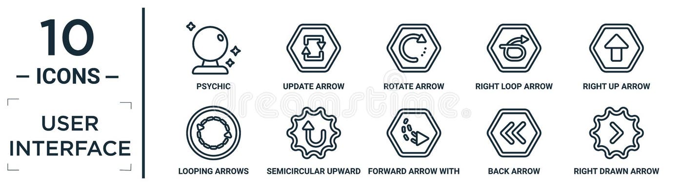 Psychic Rotate Arrow Stock Illustrations – 1 Psychic Rotate Arrow Stock ...