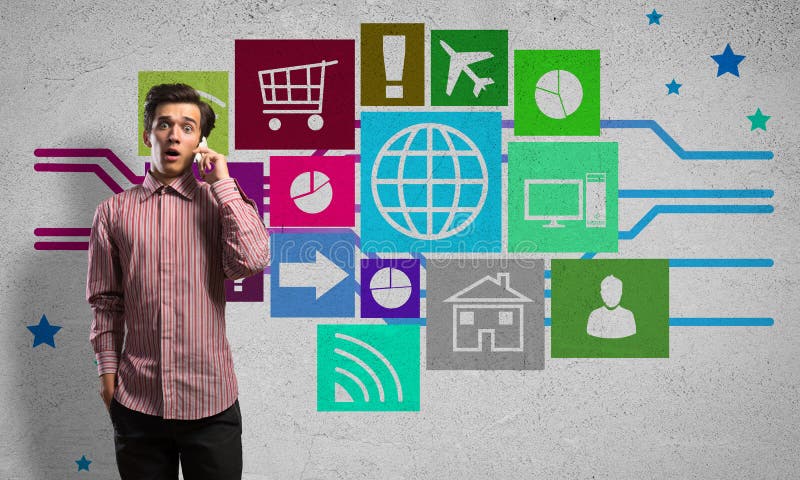 User interface stock photo. Image of social, navigation - 49471816