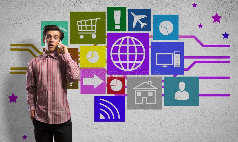 User interface stock photo. Image of button, cloud, male - 49838028