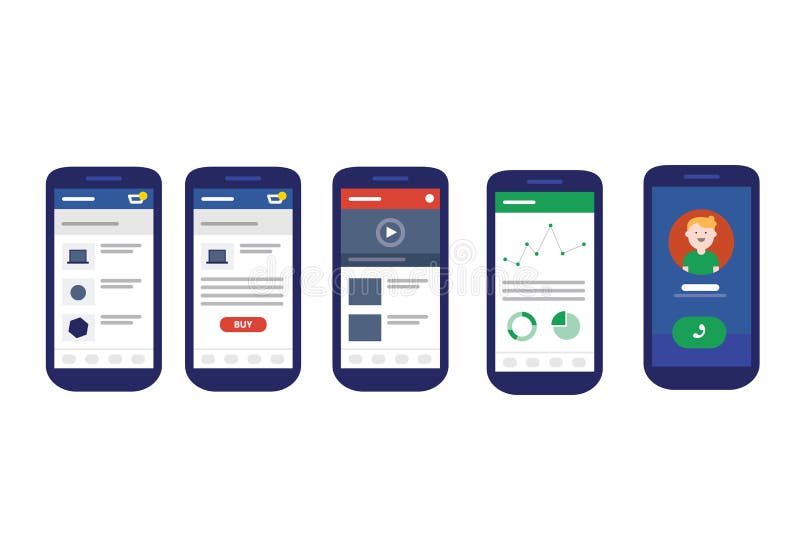 UX User Experience Web Design Concept Stock Vector - Illustration of ...