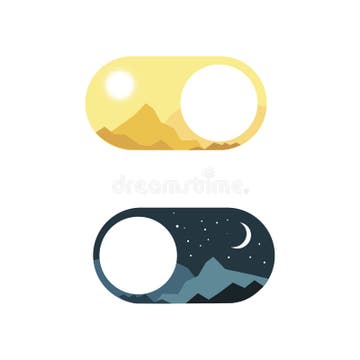 Night Day Switch Toggle Icon Stock Illustrations – 291 Night Day Switch ...