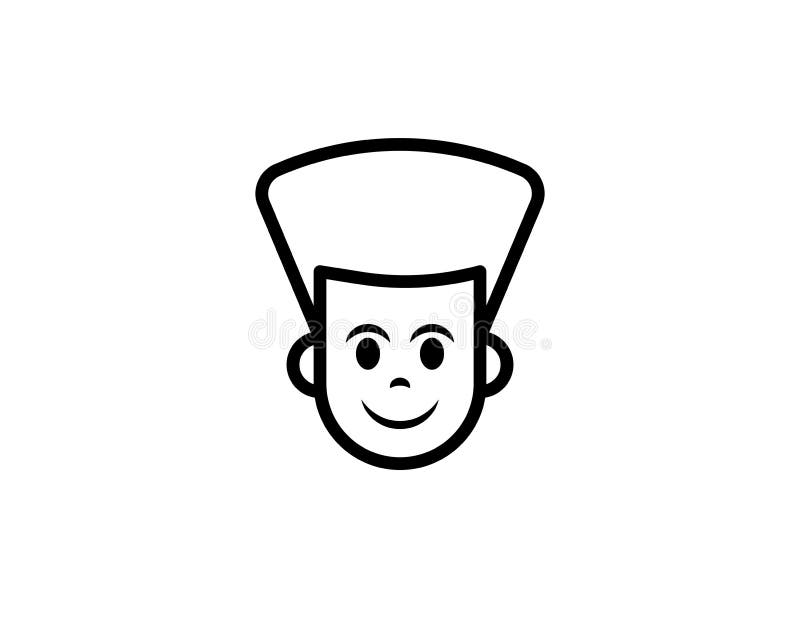 User Linear Icon. Human Head. Thin Line Illustration. Profile Contour ...