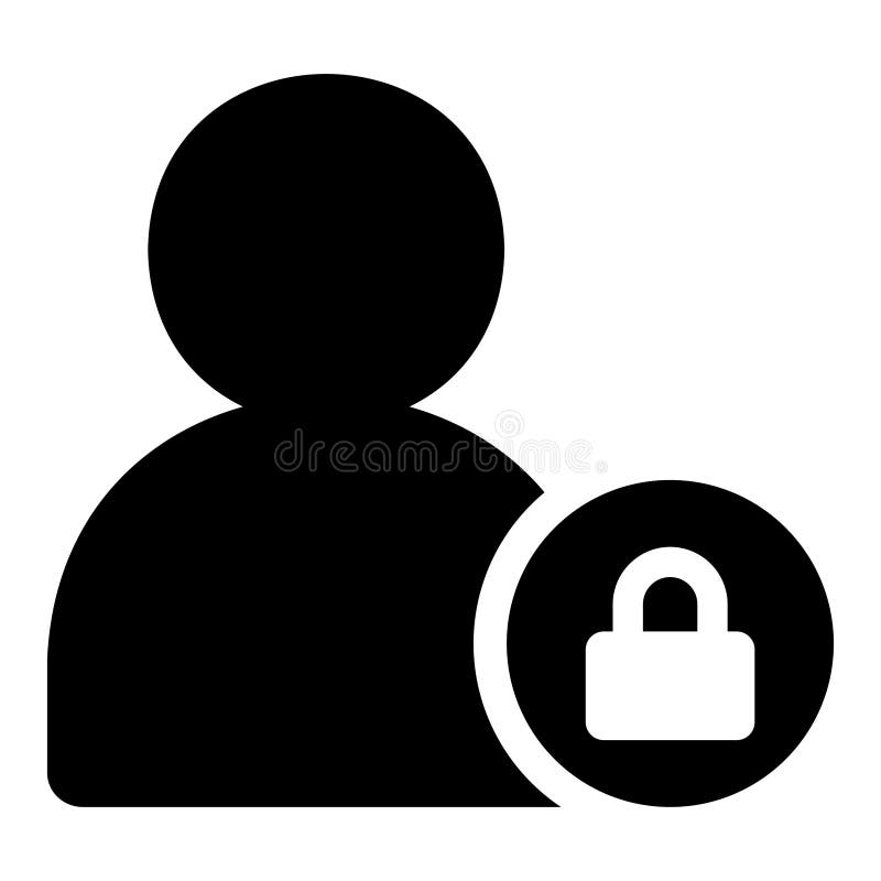 Lock Icon Vector Security Sign.Padlock Icon Stock Vector - Illustration ...