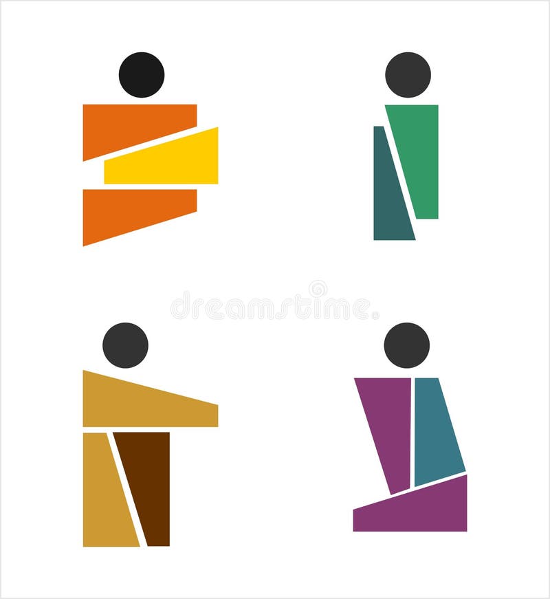 User Logos Style stock vector. Illustration of human - 69949895