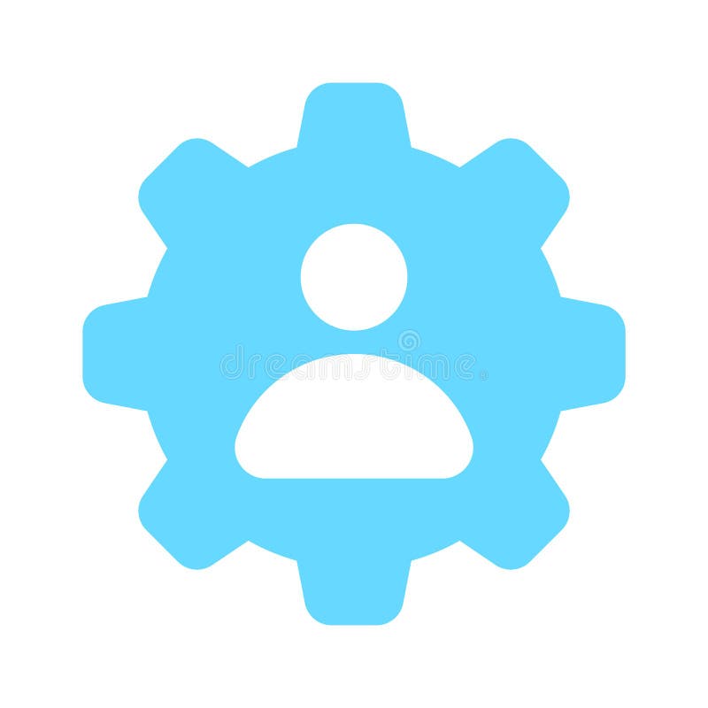 User Management Icon Design, Isolated on White Background Stock ...