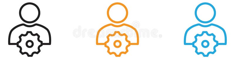 User Management Icon Vector Logo Set Collection for Web App Ui Stock ...