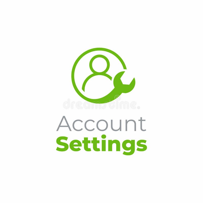 Account Settings Icon. User Management Vector Sign. Stock Vector ... Account Settings Icon. User Management Vector Sign. Stock Vector ...