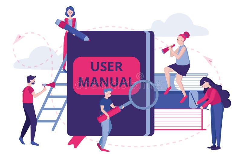 User Manual Concept. Team of Specialists Make Up the User Manual. Flat ...