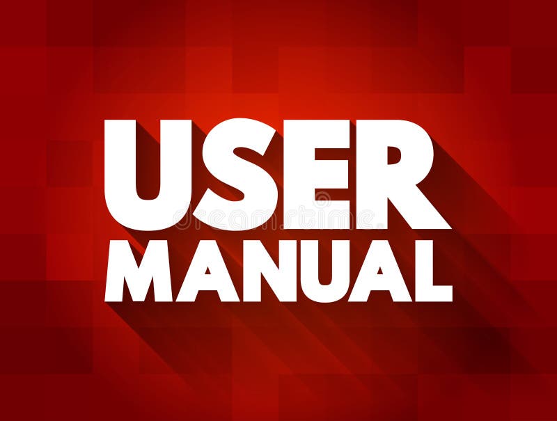 User Manual Text Stock Illustrations – 635 User Manual Text Stock ...