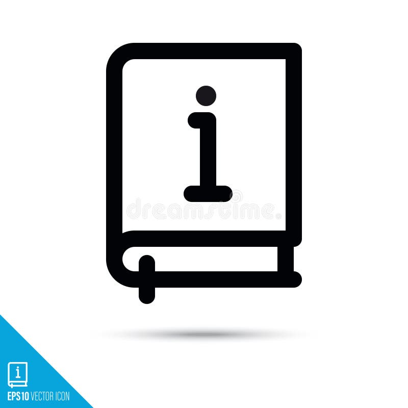 User Manual UI Symbol Vector Line Icon Stock Vector - Illustration of ...