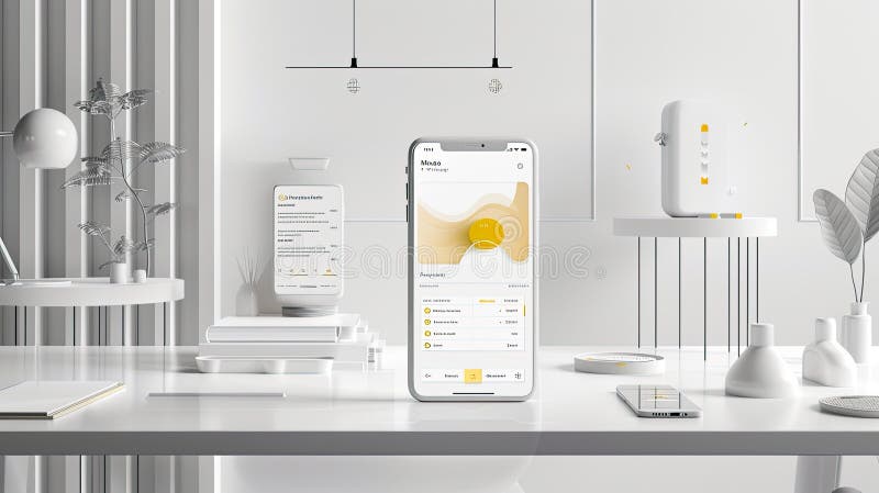 A User Navigating a Clear and Intuitive Digital Platform, Effortlessly ...